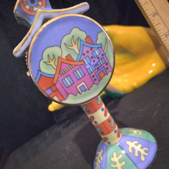 Accents | Hand Painted Birdhouse Trinket Stamp Dispenser | Poshmark